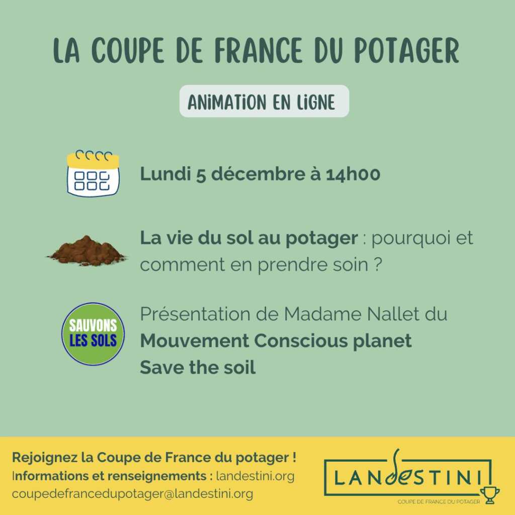 Coupe de France du potager : première animation en ligne ! - Landestini